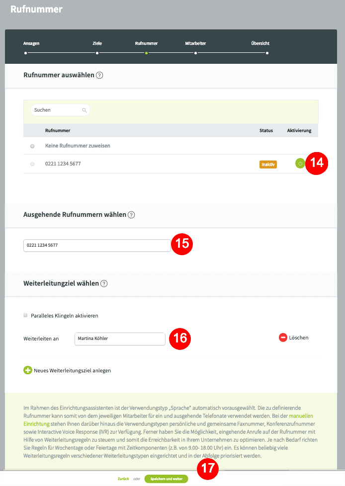IP-Telefon einrichten